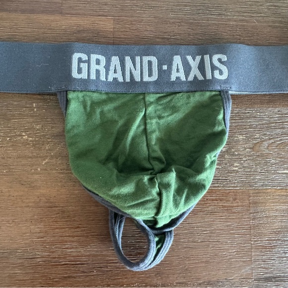 Grand Axis | Underwear & Socks | Grand Axis Green And Gray Thong | Poshmark
